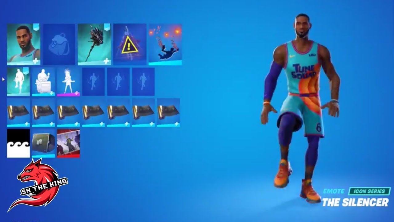LeBron James "The Silencer" Emote! - YouTube