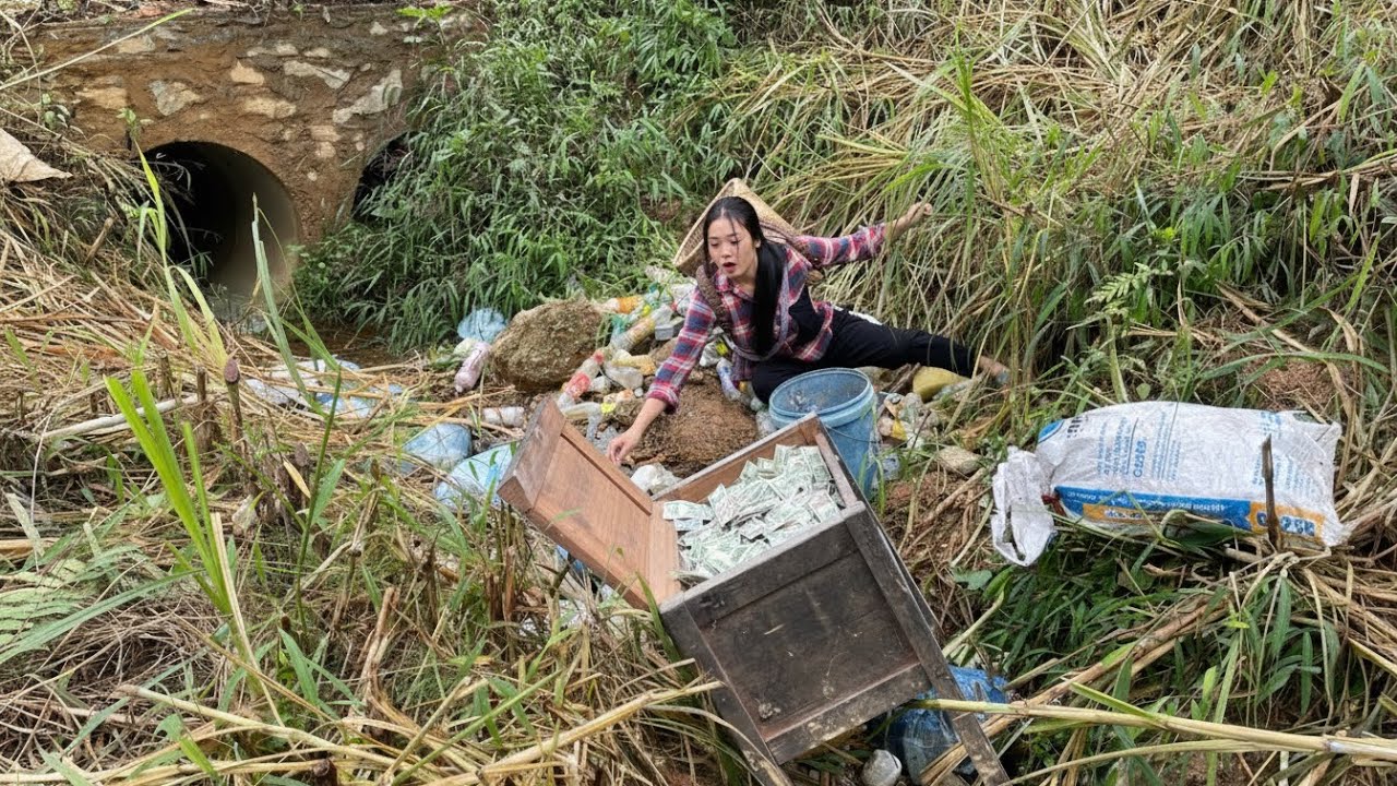 The poor girl discovers a wooden chest – a surprising secret hidden ...