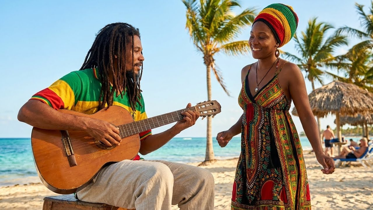🌅 Sunset Groove Reggae – Tropical Island Beats for Smooth Nights - YouTube