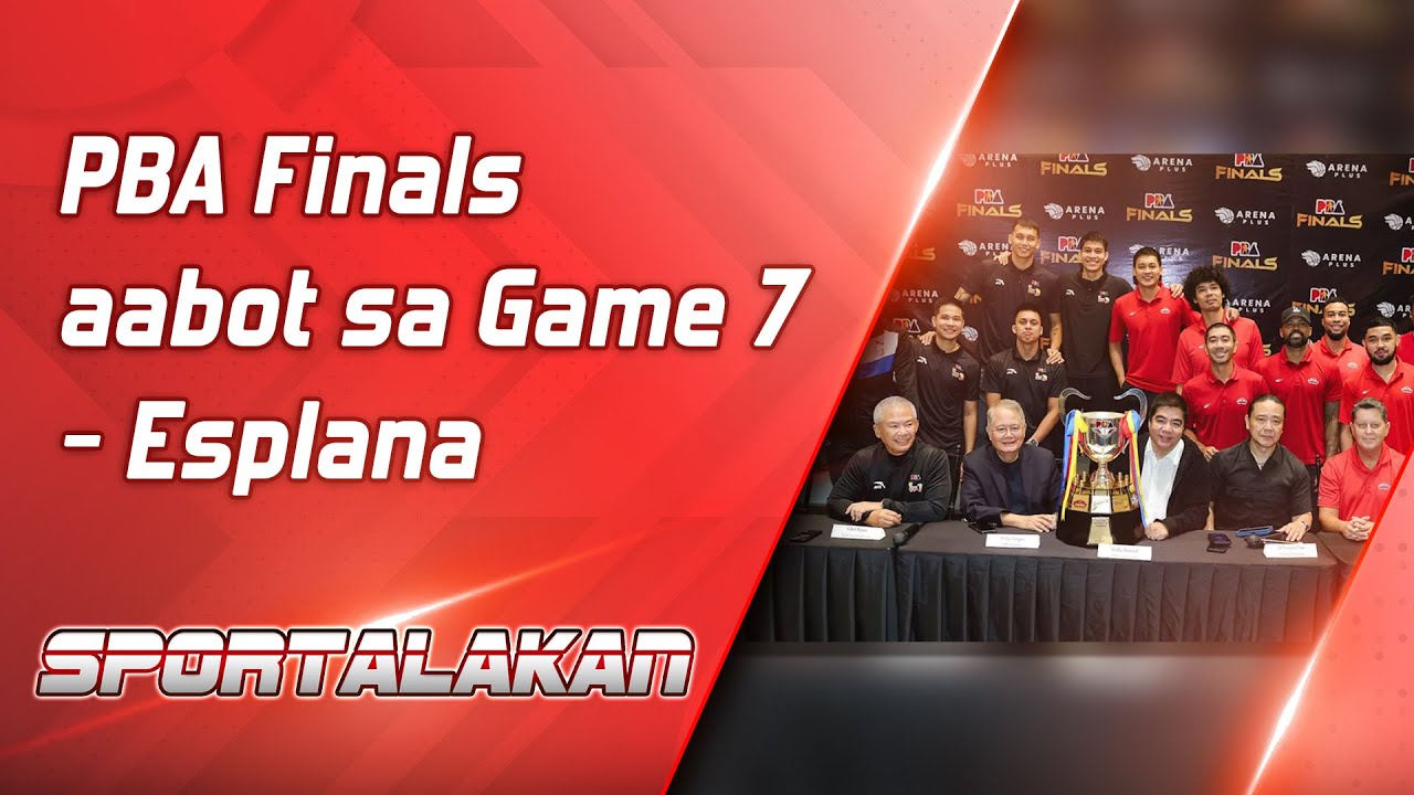 PBA Finals aabot sa Game 7 - Esplana - YouTube