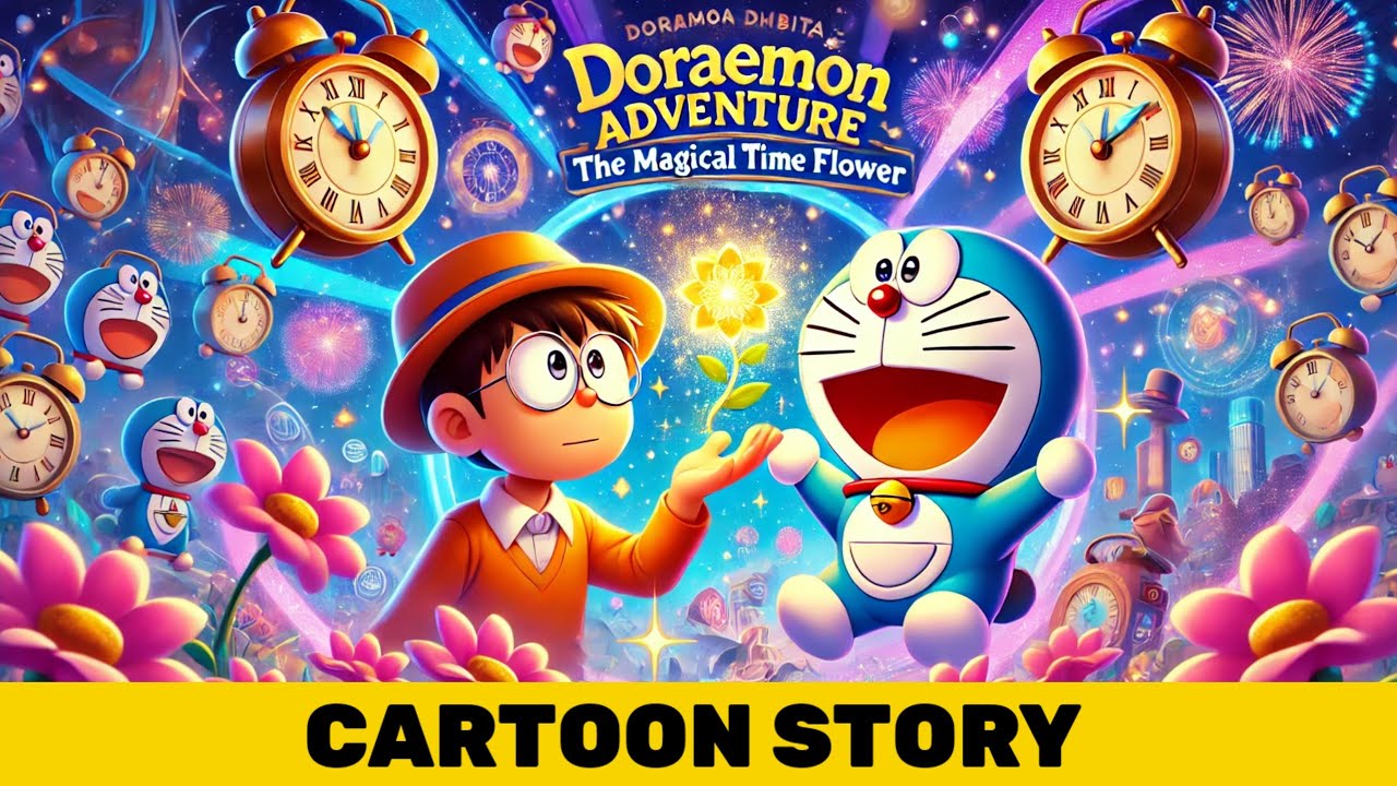 DORAEMON adventure magical flower //Doramon and nobita cartoon ...