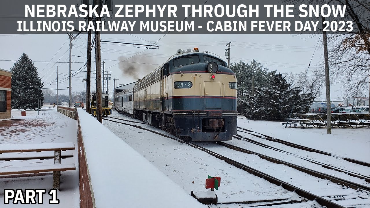 CNW SD50 Test Runs, CNW Bilevels and More! - Illinois Railway Museum ...