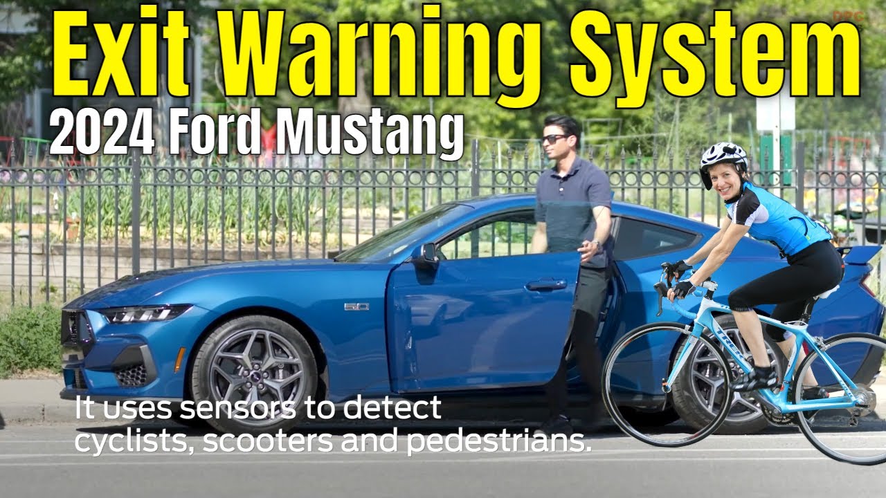 2024 Ford Mustang New Exit Warning System - YouTube