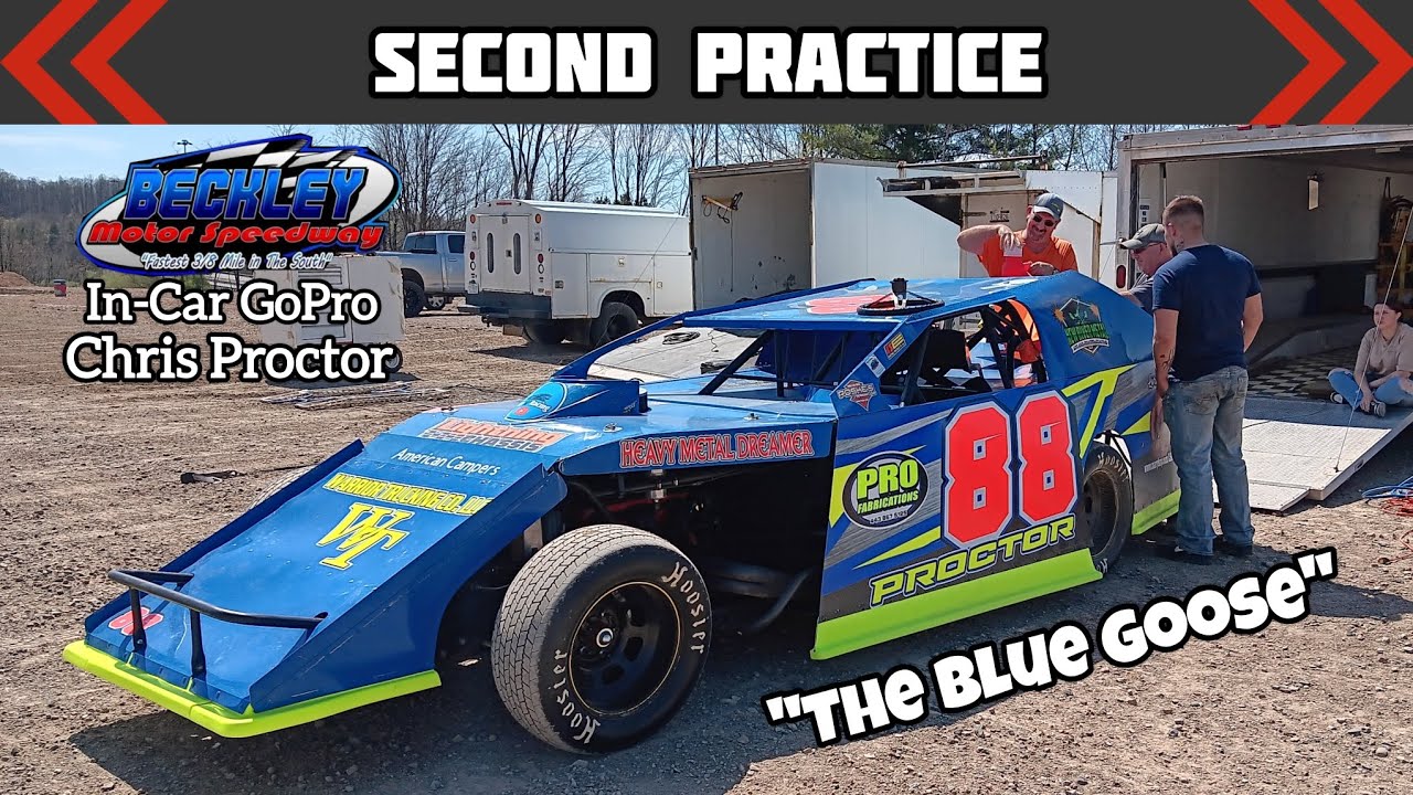 Beckley Motor Speedway | Second Practice - Chris Proctor In-Car GoPro ...