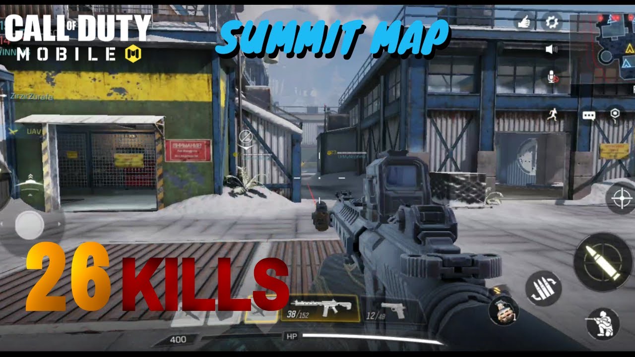 Call of Duty Mobile: Gameplay | Summit Map | 26 Kills - YouTube