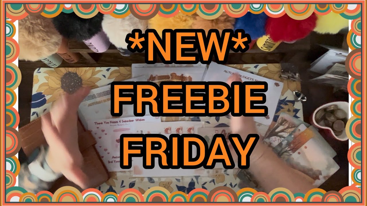 FREEBIE FRIDAY 🍂🫶 (late upload 🥰) - YouTube