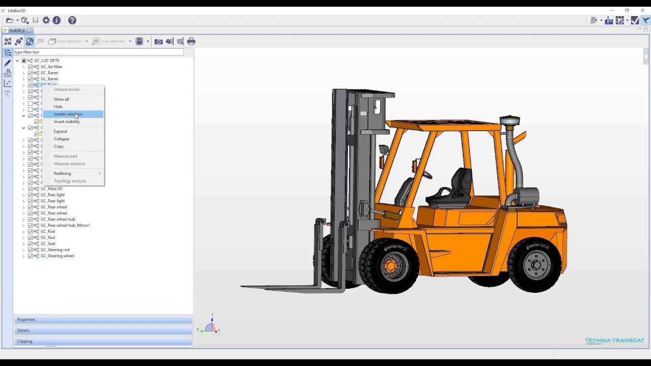 LiteBox3D Desktop tutorial: Model tree - YouTube