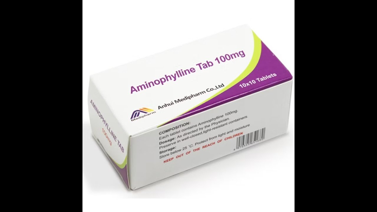 Pharmacology of Aminophylline (Truphylline) ; Pharmacokinetics ...