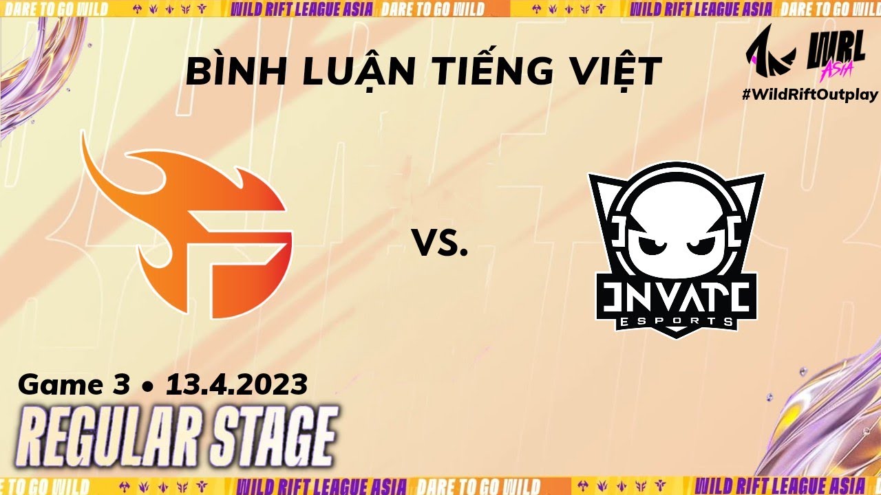 Bình luận Tiếng Việt: TF vs. INV • Game 3 | Regular Stage | WRL Asia ...