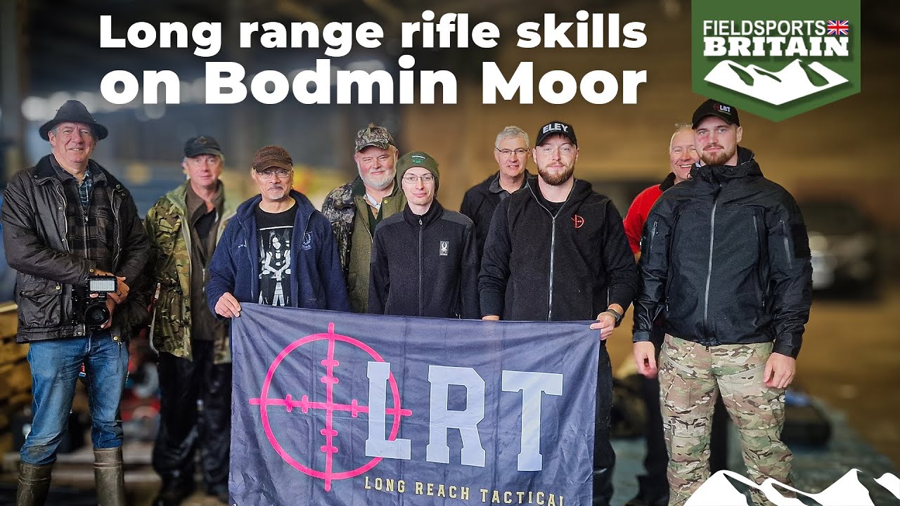 Long range rifle skills on Bodmin Moor - YouTube