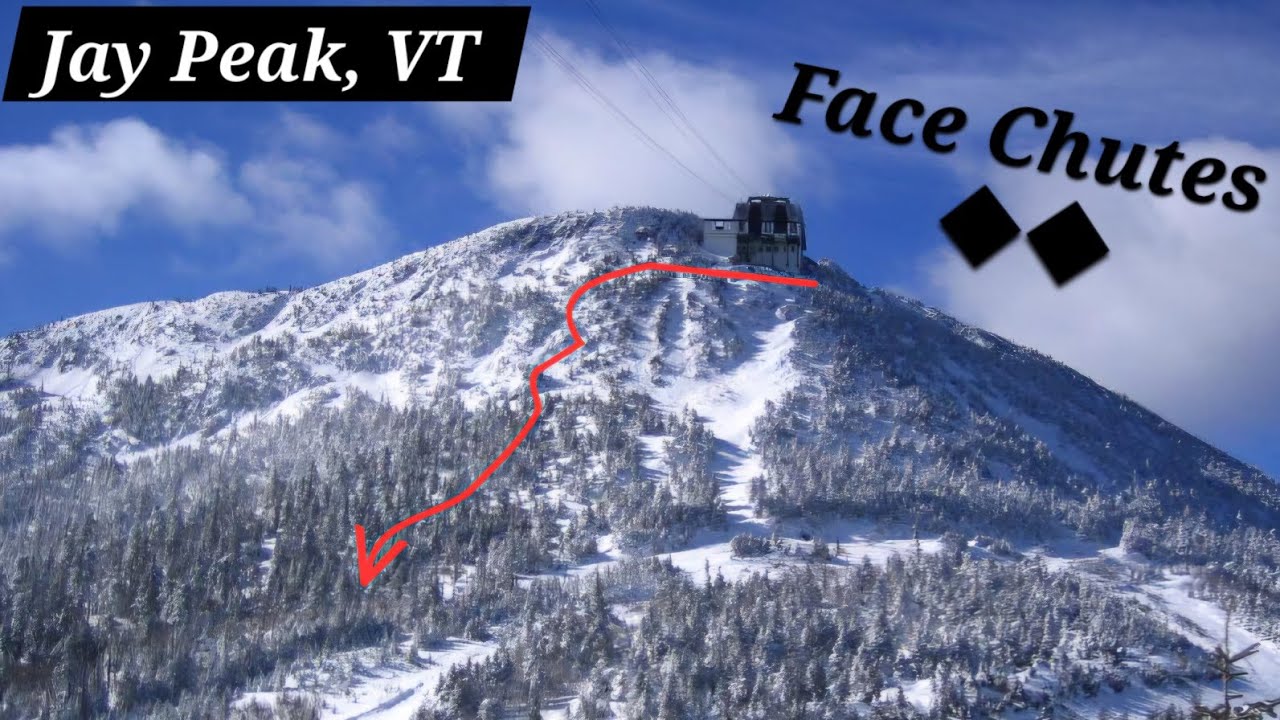 Jay Peak, VT - Face Chutes (2/22/2025) 4K - YouTube
