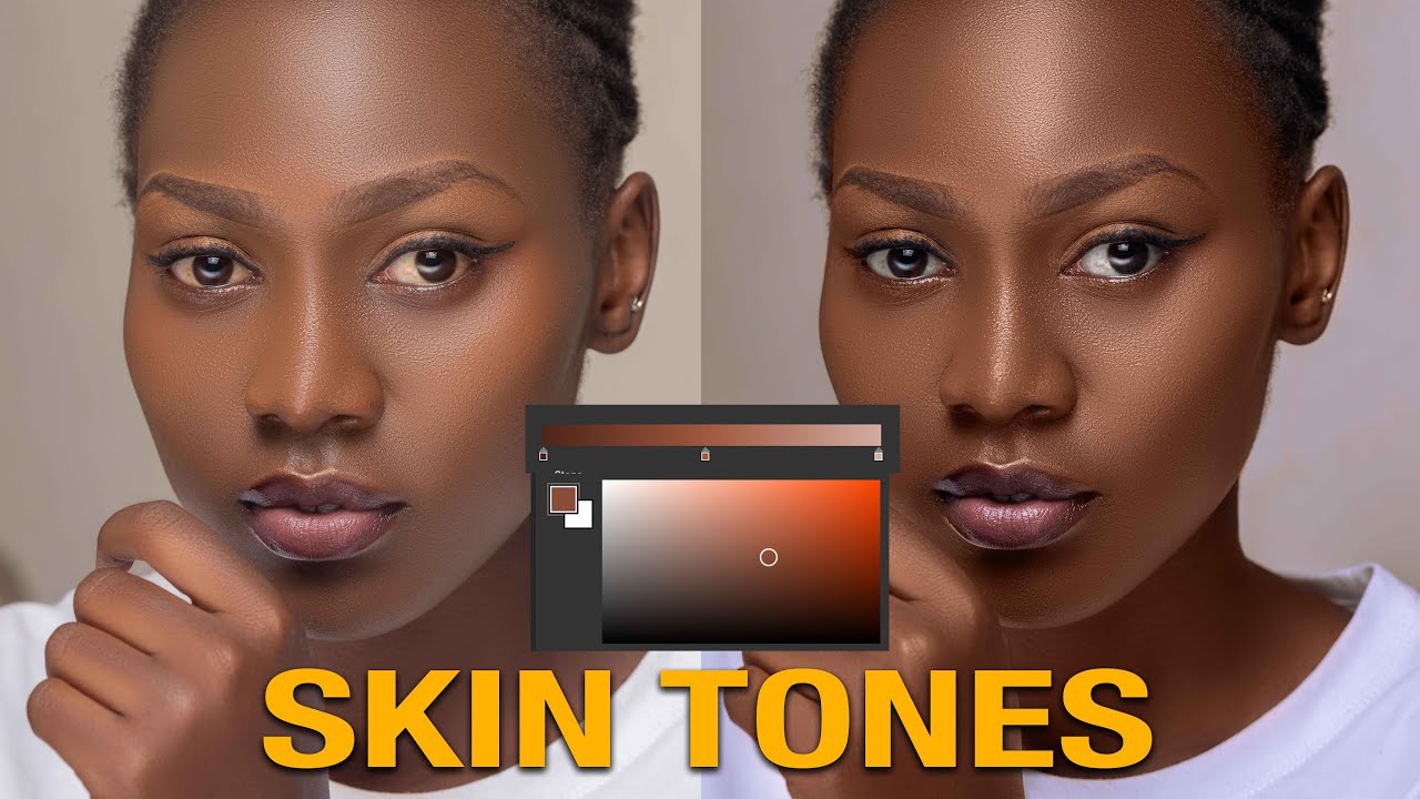 Simple Skin Tones Color Grading and Matching In Photoshop - YouTube