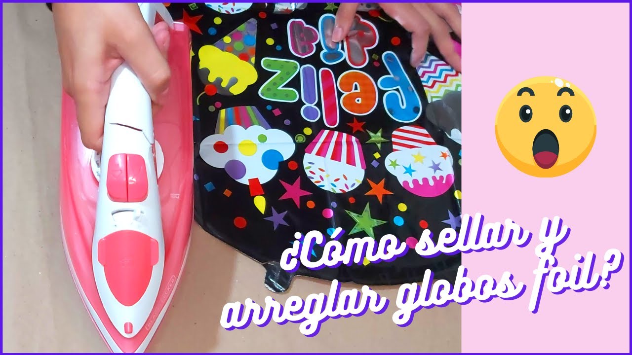 Como reparar un globo metalizado roto | TIPS CASEROS - YouTube