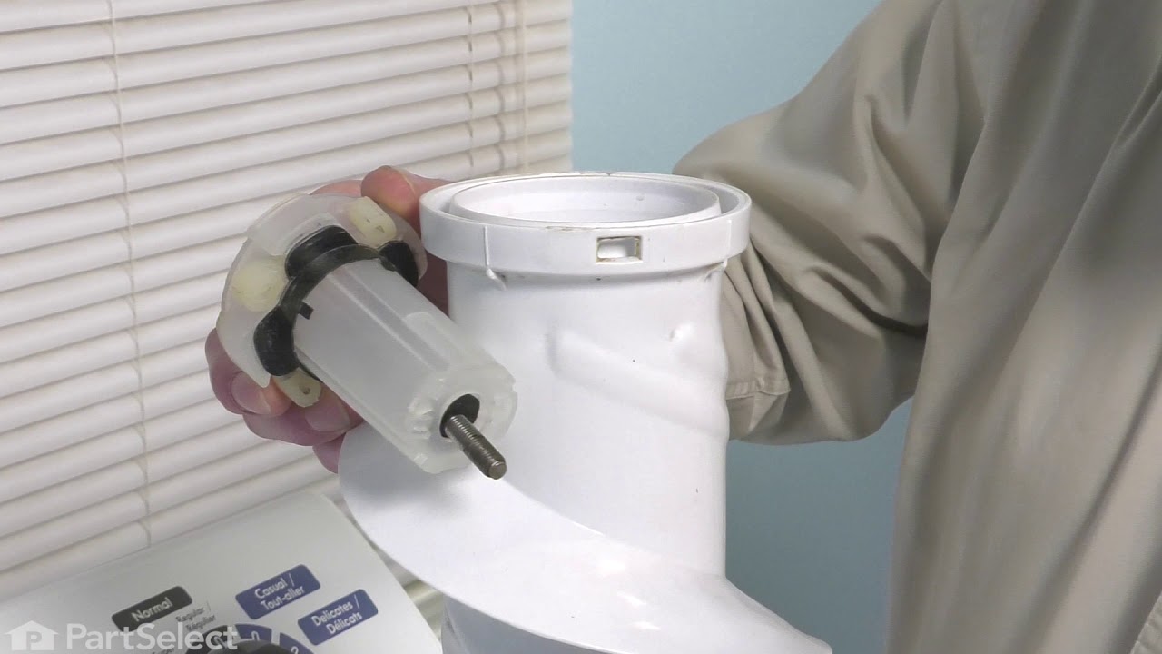 Whirlpool Washer Repair - How to Replace the Agitator Base (Whirlpool ...