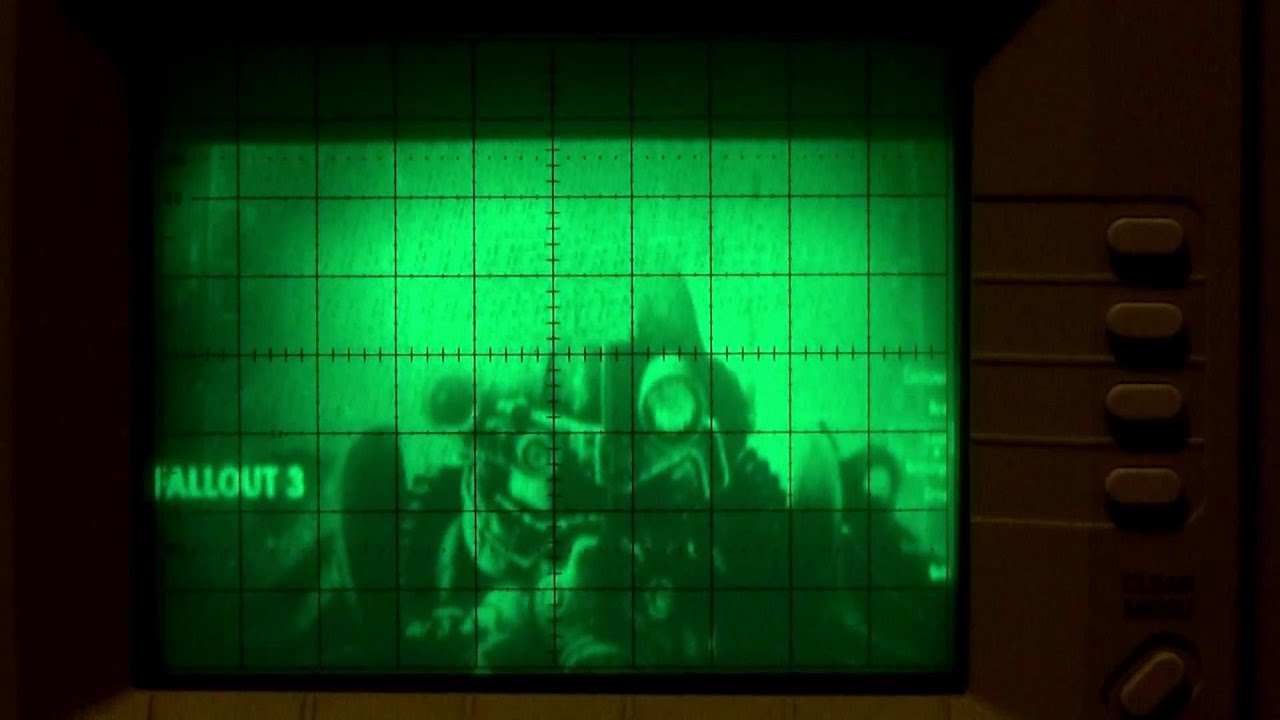 Fallout 3 video on oscilloscope - YouTube