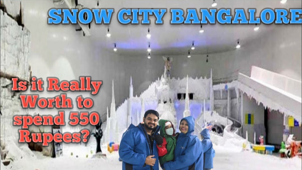Snow City 🏙️ Bengaluru|| Snow World Bangalore || Fun World|| Vlog In ...