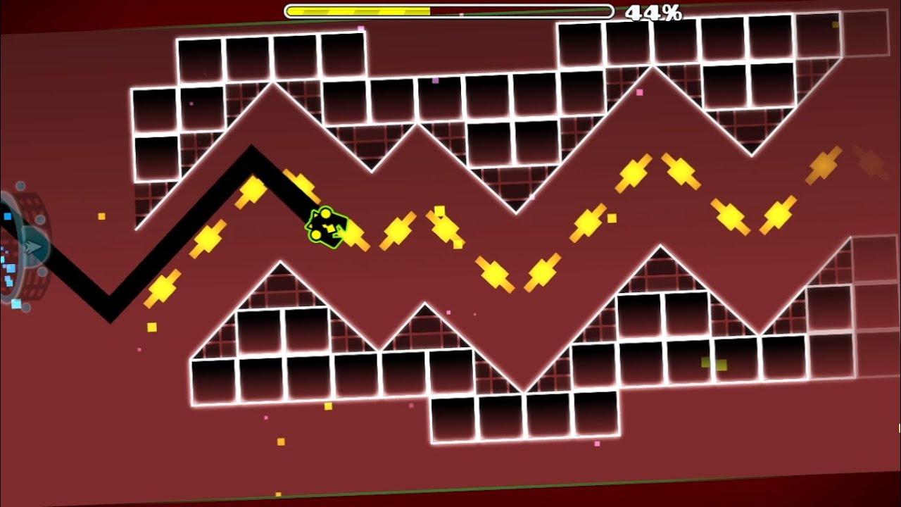 9 spheres (Geometry Dash layout) - YouTube