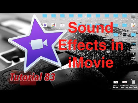 Sound Effects in iMovie 10.1.2 | Tutorial 83 - YouTube