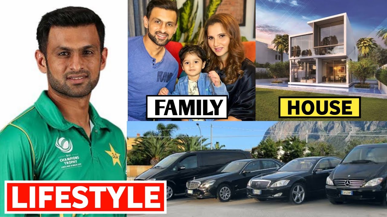Shoaib Malik Lifestyle 2021, Income, Cars, Wife, Son, House, Biography ...