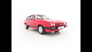 A Ford Capri 2.8 Injection Special, Rosso Red, £ 31,995