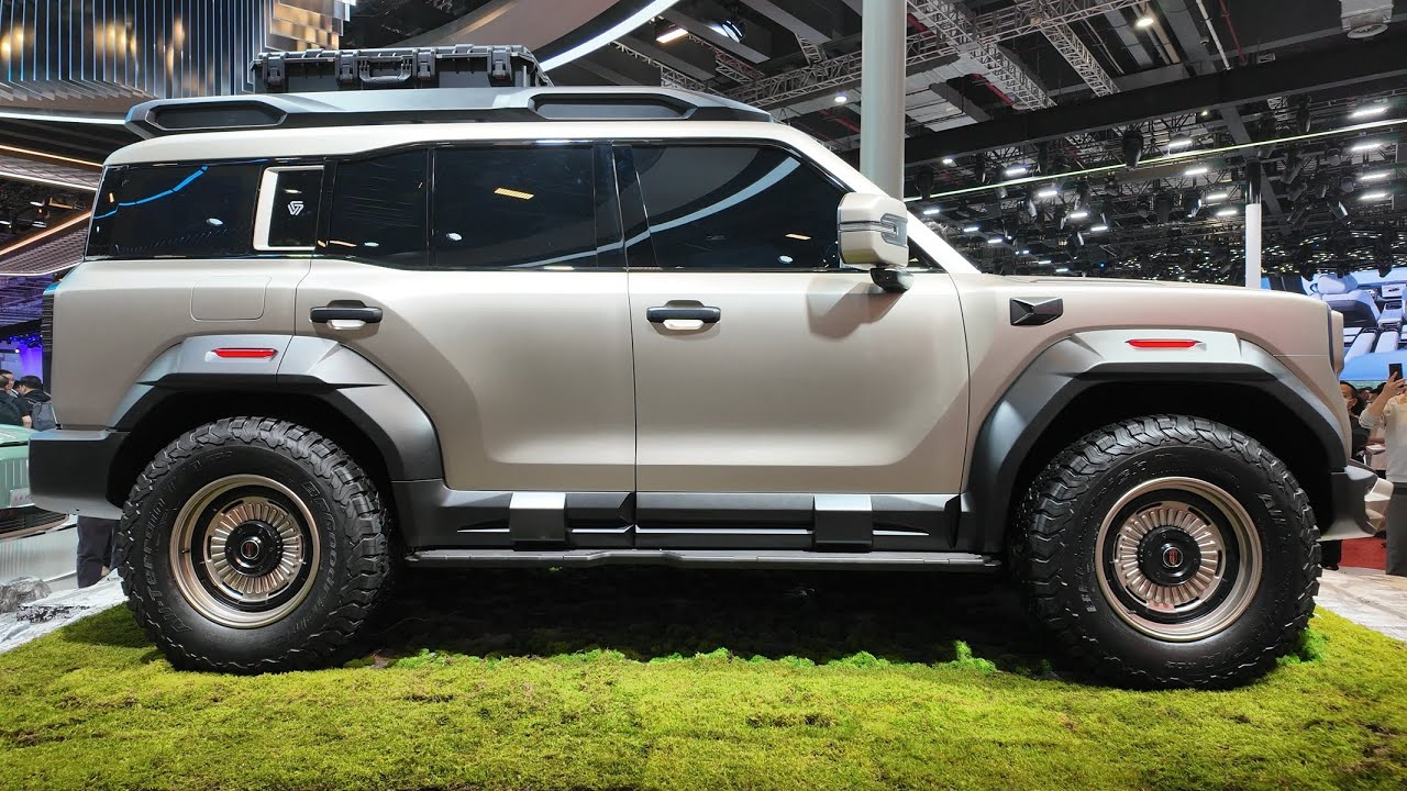 New Hongqi Off road SUV Appearance Video (4K) - YouTube