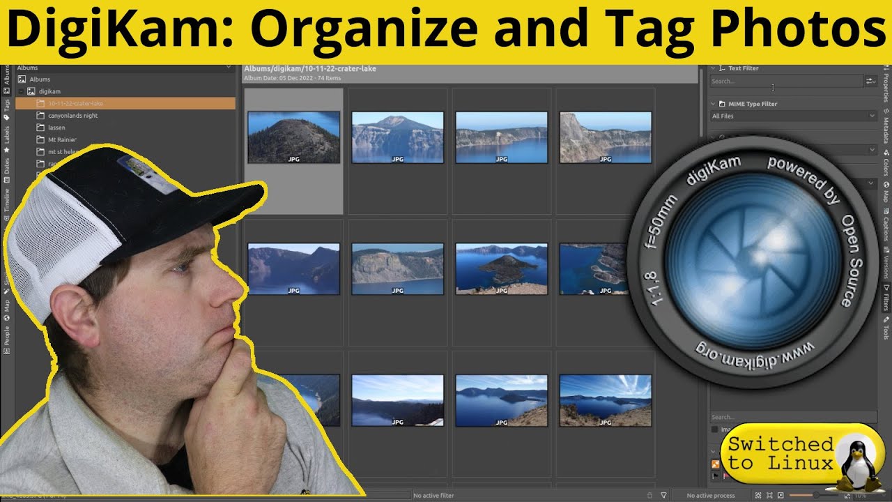 Digikam | Organize, Sort, Edit, and Tag Photos and Videos - YouTube