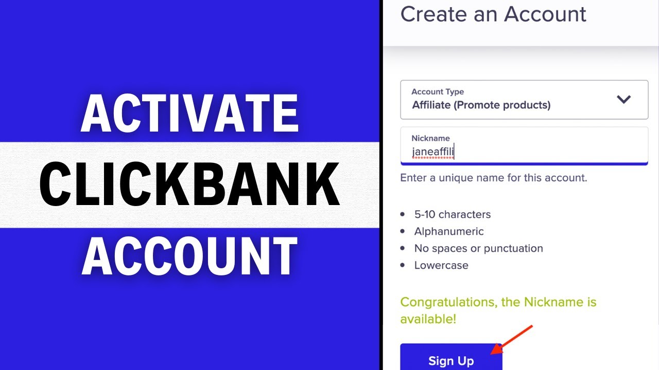 How to Activate Clickbank Account (Full Guide) - YouTube