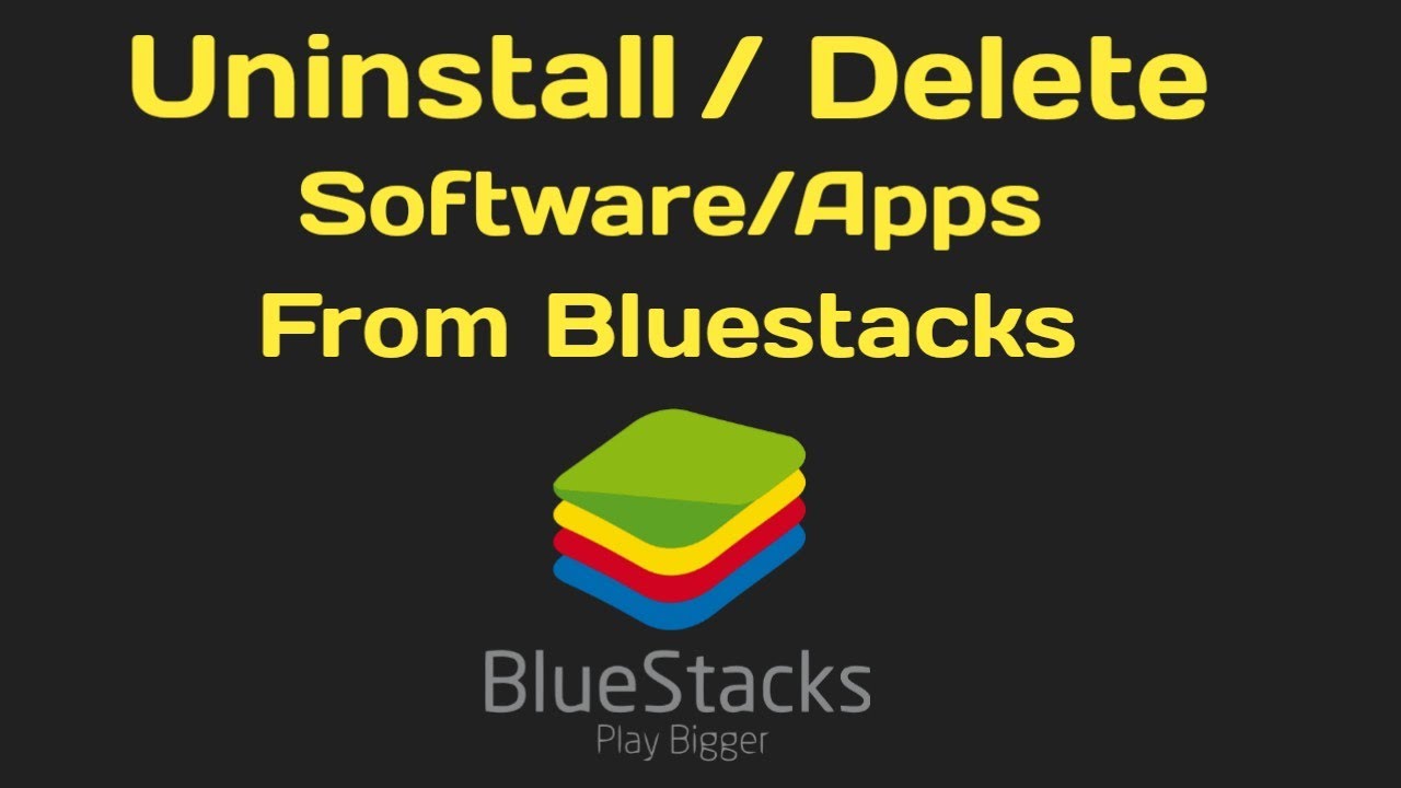 Uninstall app from bluestacks 5 | Uninstall app from bluestacks 5 ...