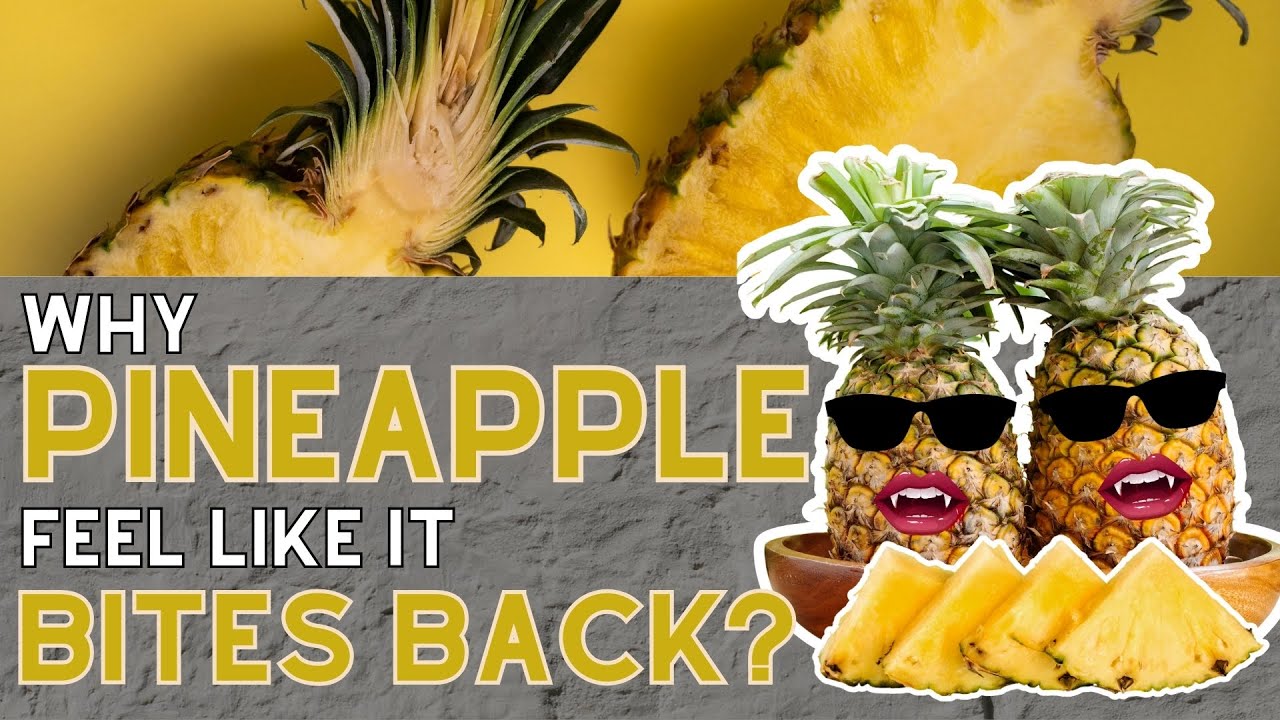 The Strange Reason Pineapple Stings Your Tongue - YouTube