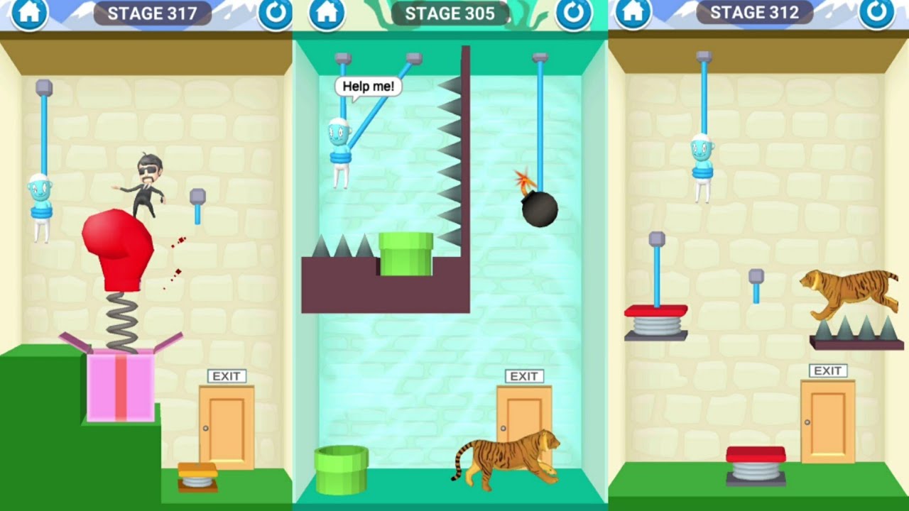 Rescue Cut All Levels #350 Gameplay - YouTube