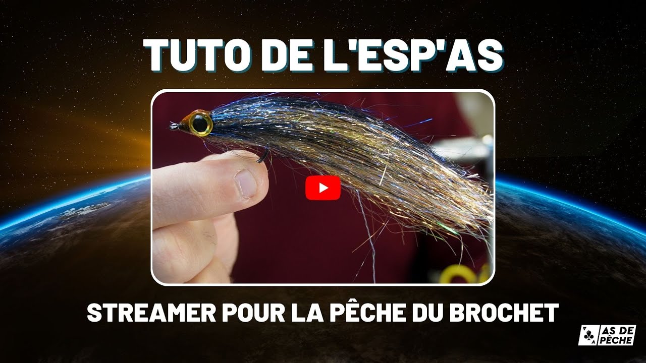 TUTO de L'esp'As streamer pour la pêche du brochet - YouTube