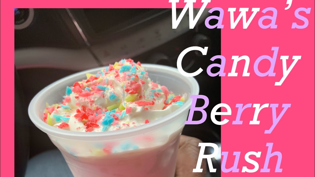 1st Impression: Wawa Candy Berry Rush Shake - VEDA Day 16 - YouTube