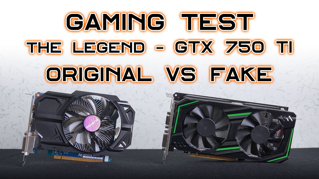 Original vs Fake GTX 750 Ti Gaming Benchmark - perbandingan VGA kere ...