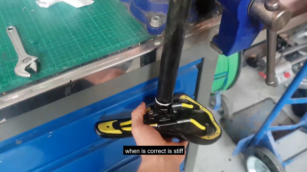 Sag rockshox reverb naprawa / Sag rockshox reverb fixing service - YouTube