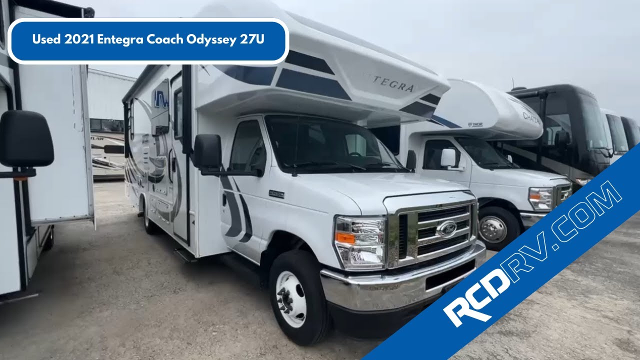 USED 2021 Entegra Coach Odyssey 27U Class C Motorhome Walk Through ...