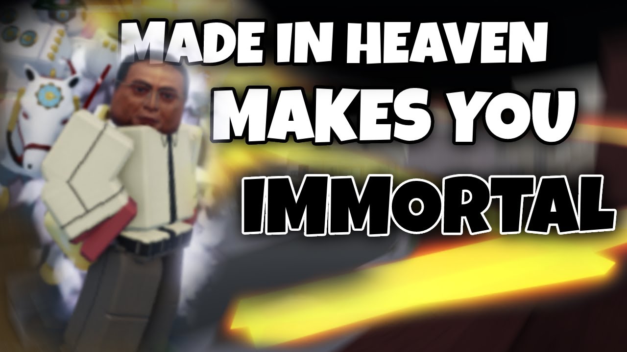 [YBA:AU] Made In Heaven is OVERPOWERED. - YouTube