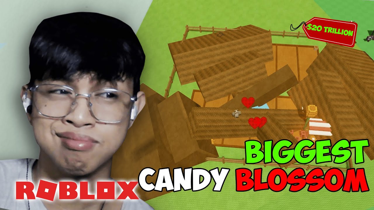 I Made the BIGGEST CANDY BLOSSOM | Grow A Garden - YouTube