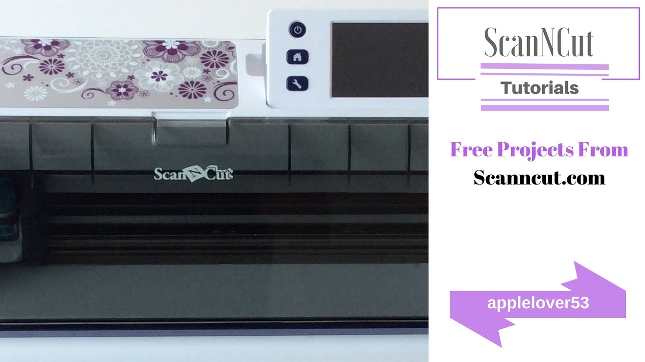 Free Projects for your Brother ScanNCut Machine Part 1 - YouTube
