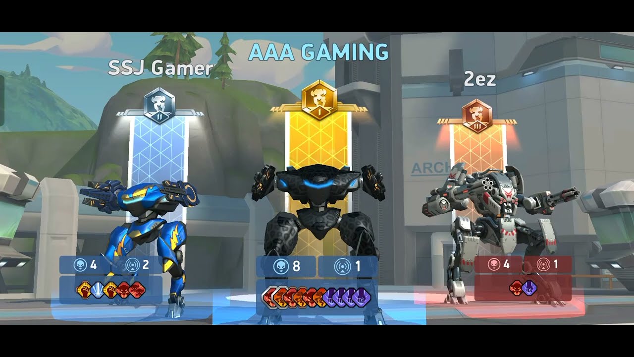 Partner Panthers with Disc Launchers | Mech Arena | Mech Spotlight ...