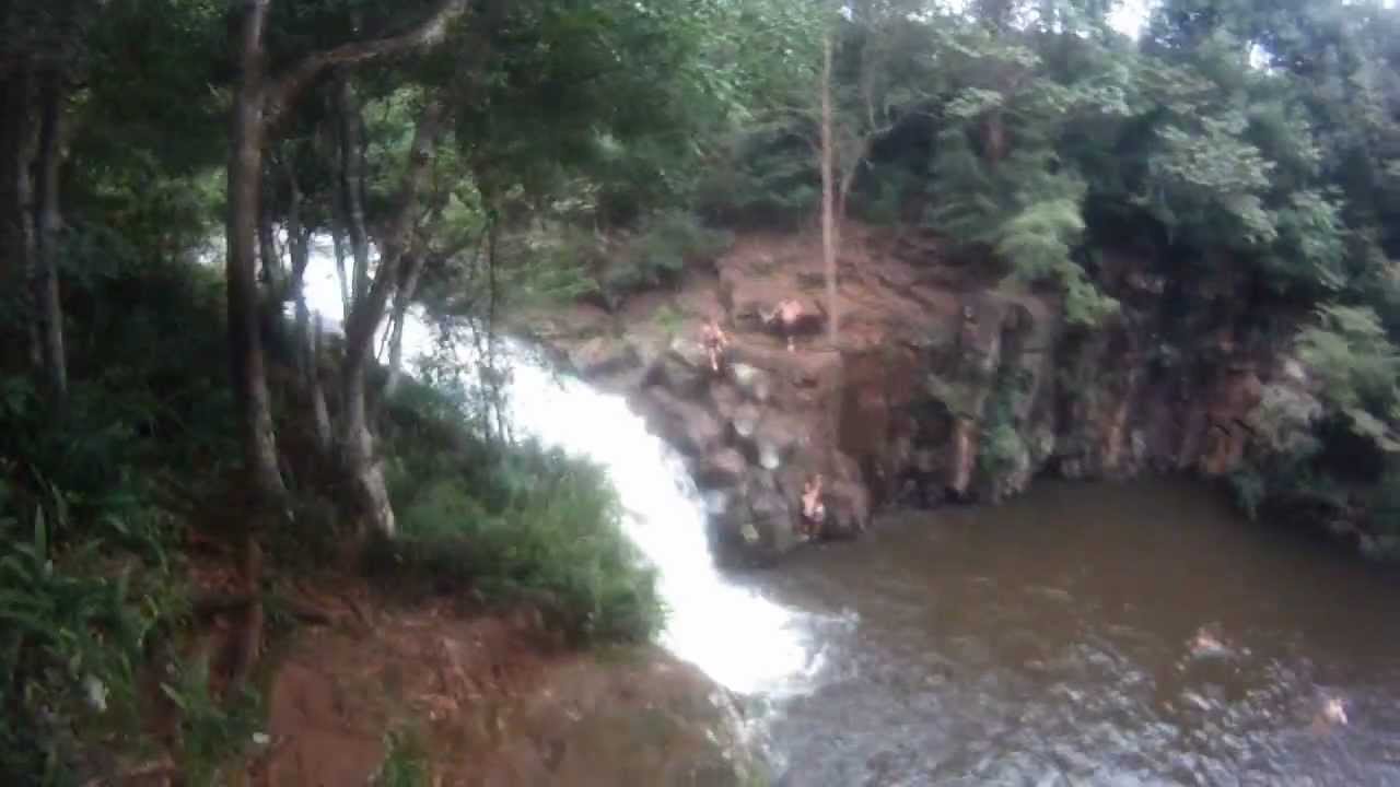 Dalwood Falls Cliff Diving #1 - YouTube