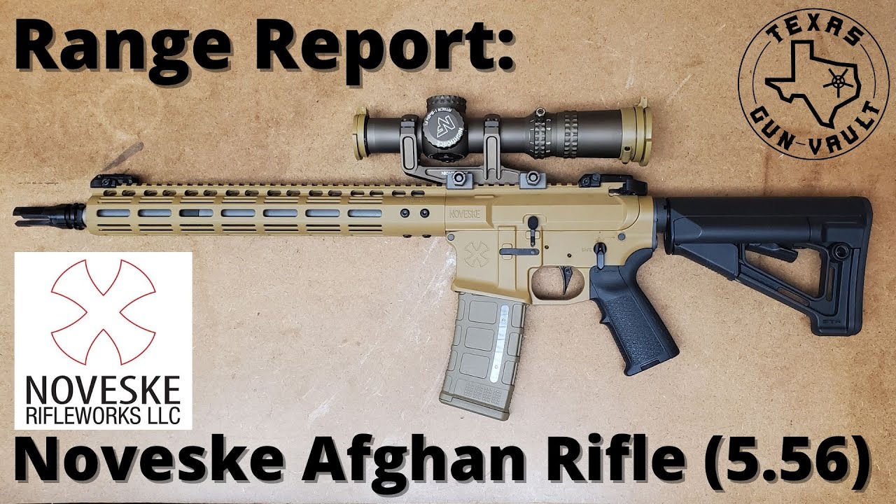 Range Report: Noveske Afghan (5.56 AR-15 Rifle) - YouTube