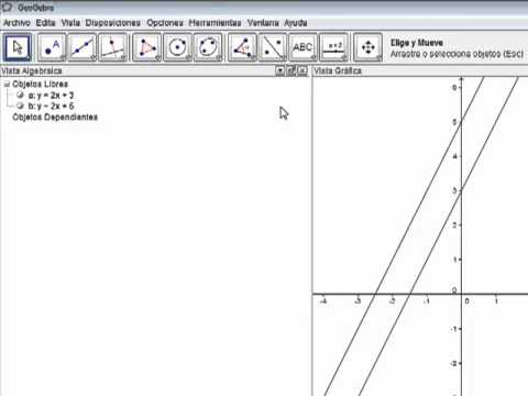 Recta: Intercepto eje vertical - YouTube