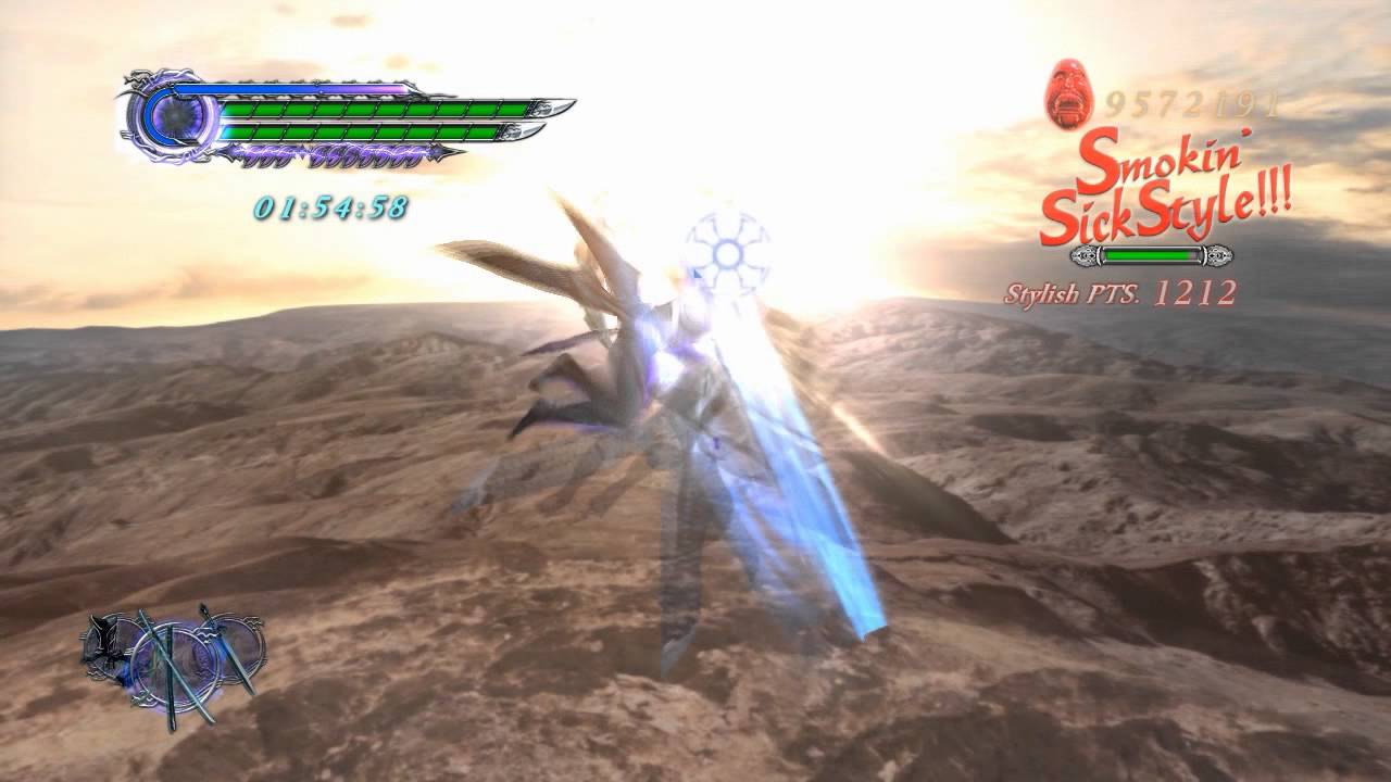 DMC 4 SE: Vergil juggles 2 scarecrows - YouTube