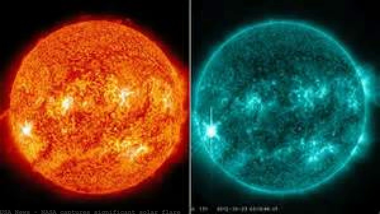 NASA captures significant solar flare - YouTube