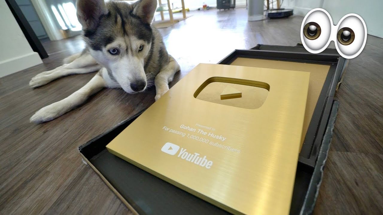 Husky Unboxes 1 Million Play Button Award! - HUGE ANNOUNCEMENTS LETS ...
