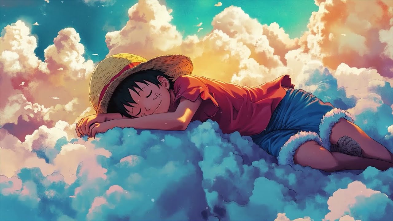 asian lofi radio ⛩️ - beats to relax/study to 🎵 Luffy Relaxing Music ⛵ ...