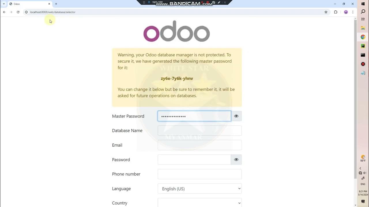 04 Odoo15 - Odoo server running with the Command Prompt - YouTube