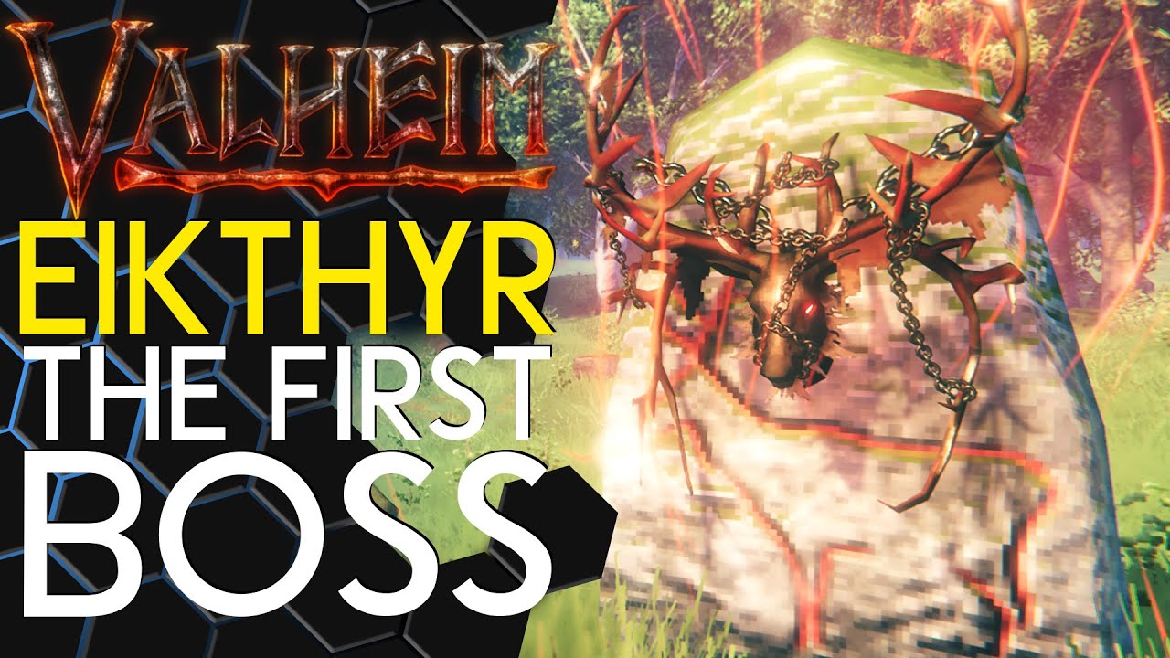 Valheim | How to defeat EIKTHYR, the first boss! - YouTube