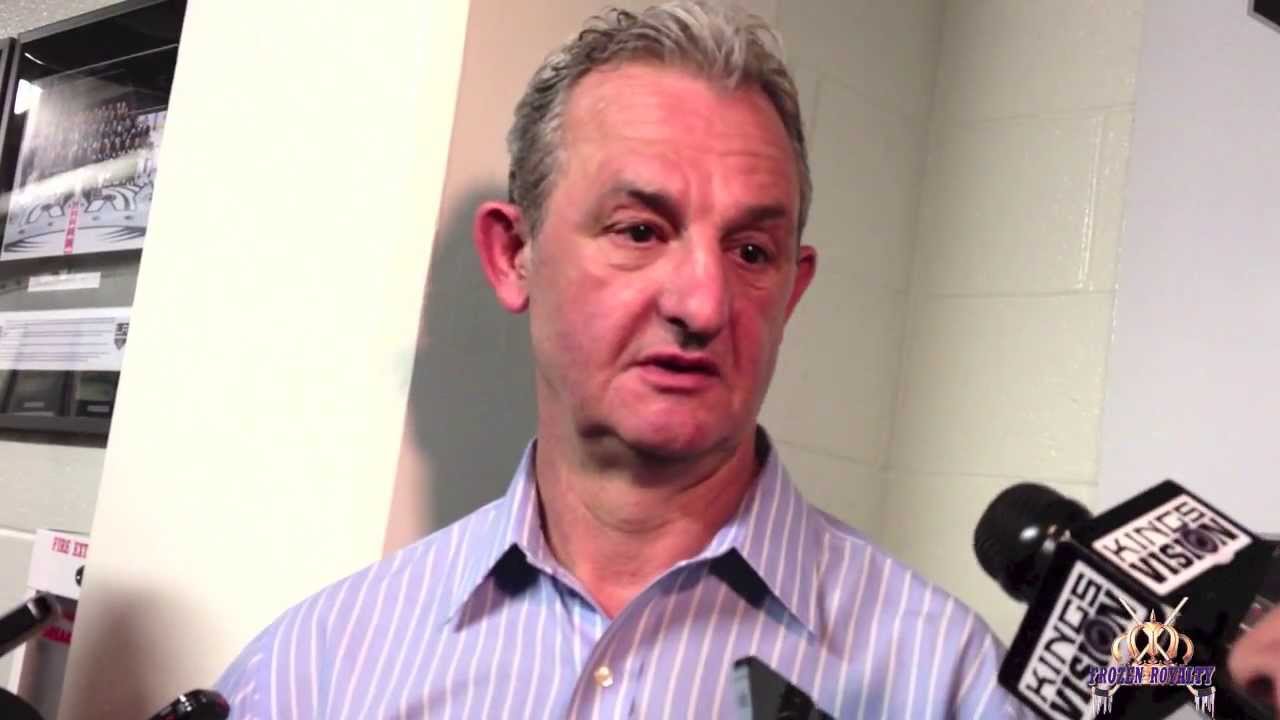 Los Angeles Kings Head Coach Darryl Sutter, Post-Practice Interview ...