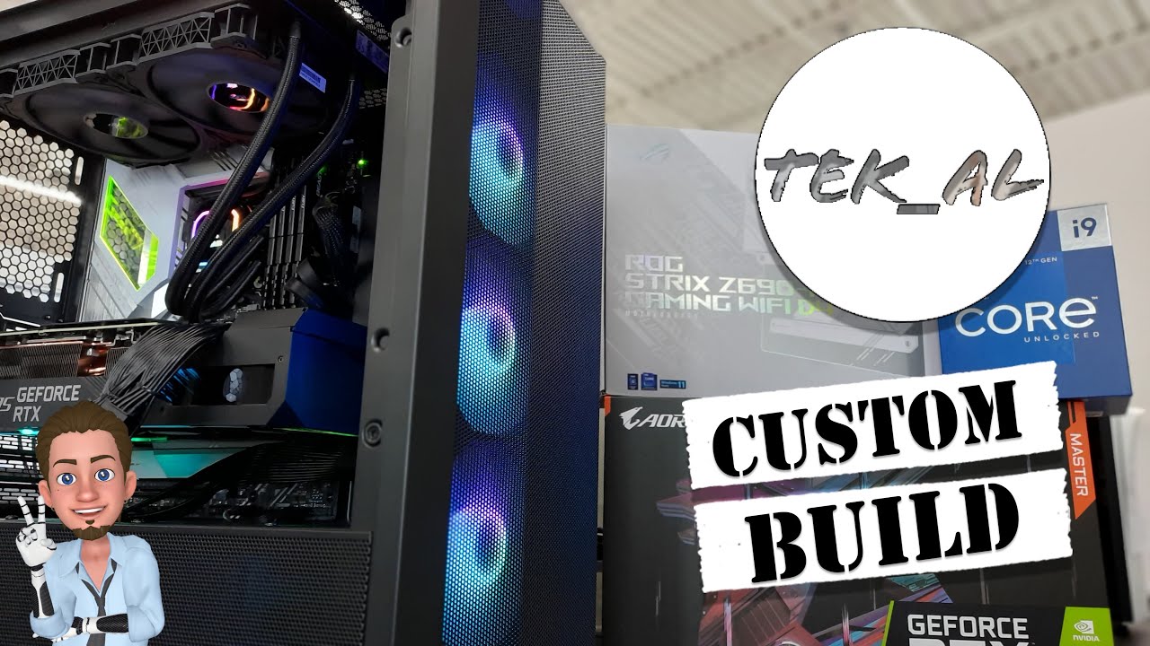 PC Build Intel i9-12900K | Aorus Master RTX 3080 in Lancool II Mesh C ...